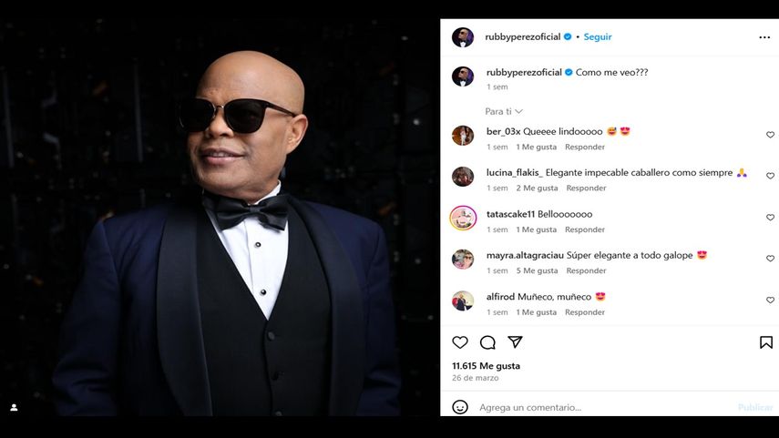 Familia de Rubby Pérez difunde detalles sobre el funeral del cantante