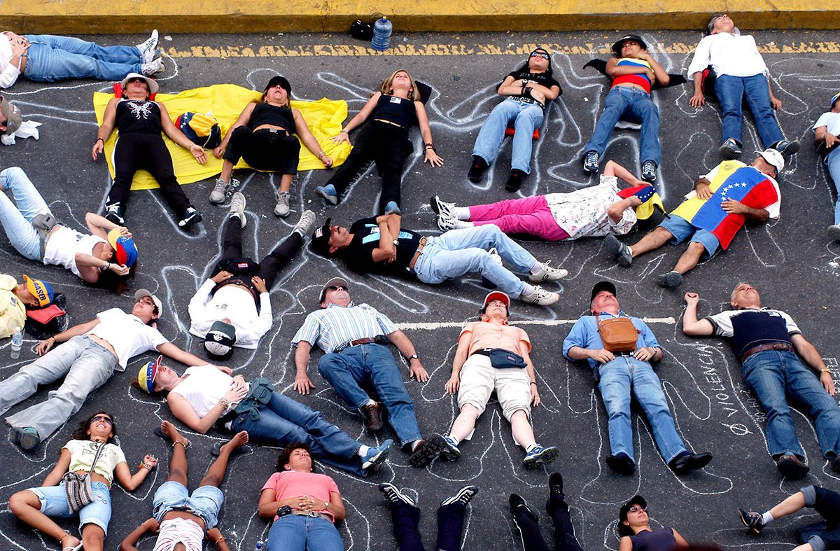 Venezuela entre los países más violentos del mundo